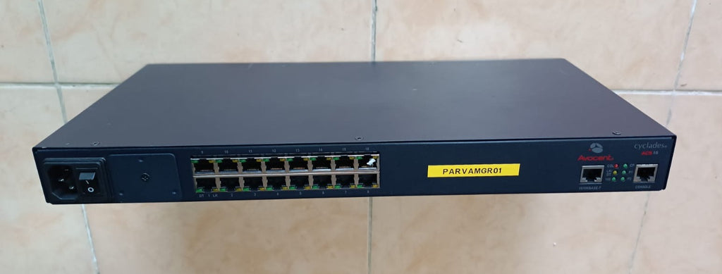 Avocent Cyclades KVM Switch ACS16 16Ports – Gümrük Sepeti