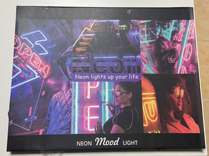 Neon mood light jellyfish