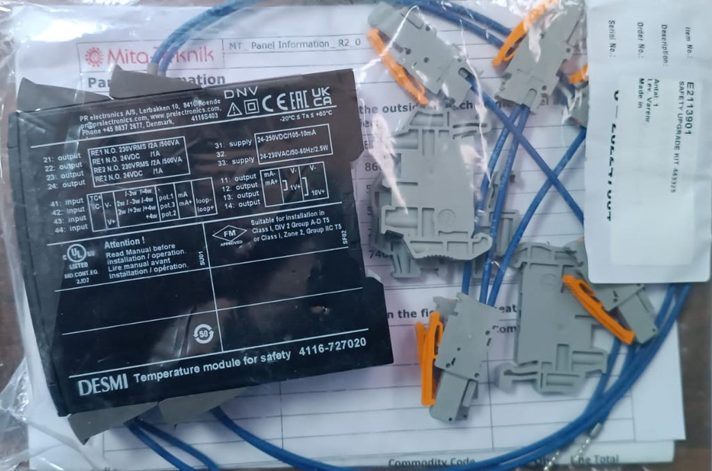DESMI Tempature Module 4116-727020 E2113901 Safety Upgrade Kit 443325 ...