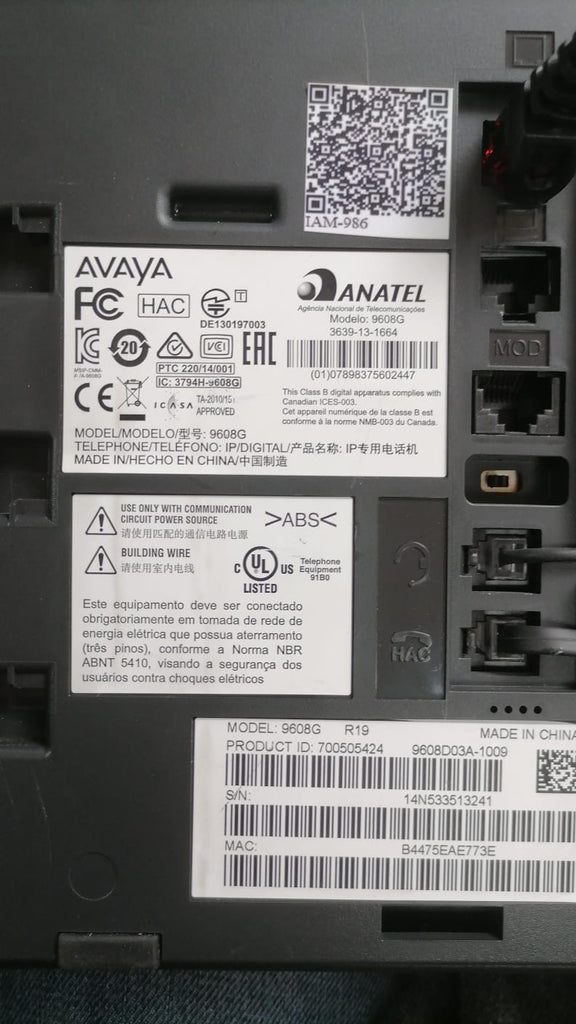 Avaya 9608G Santral telefonu + Kulaklık+ Switch set – Gümrük Sepeti