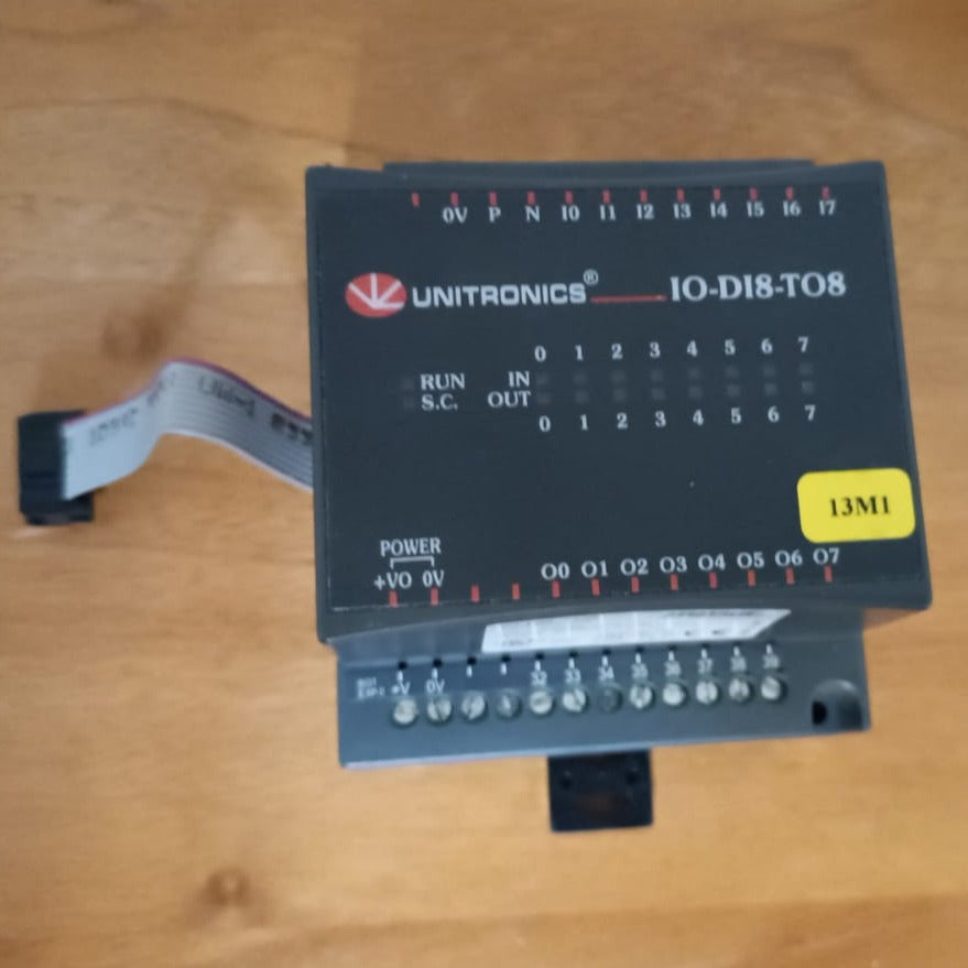 Unitronics IO-DI8-TO8 IO Expansion Module IO-DI8-TO8-L – Gümrük Sepeti