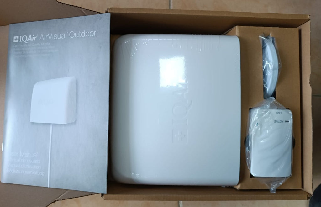 IQAIR AirVisual Outdoor 2PM - EU- Air quality Monitor – Gümrük Sepeti