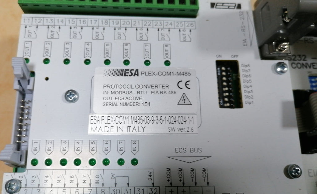 Esa Plex-Com1-M485 – Gümrük Sepeti