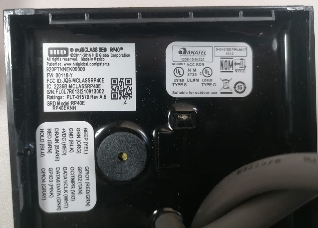 HID 920PTNNEK00000 multiCLASS SE RP40 Smart Card Reader – Gümrük Sepeti