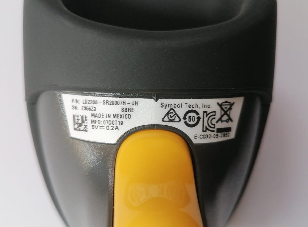Symbol Ls2208-SR20007R-UR Laser El Tipi Usb Barkod Okuyucu – Gümrük Sepeti