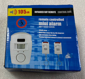 Remote controlled mini alarm 105db S4LBK041