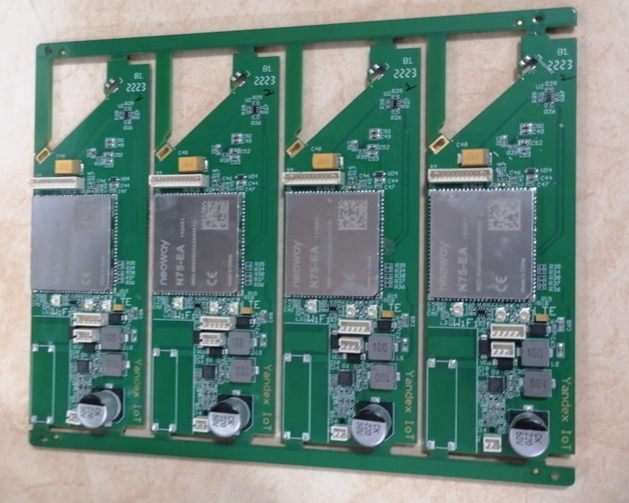 4 Adet Neoway n75-ea Kart - Gps 4G Yandex lot Modül + 4 ad Molex 20428 ...