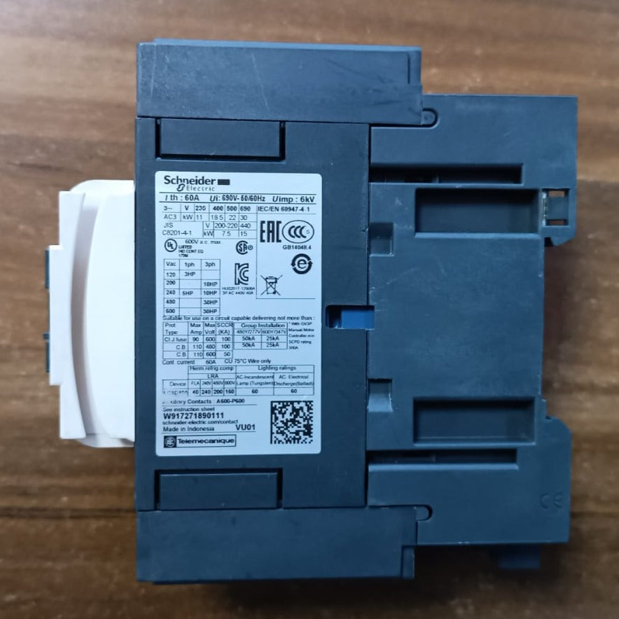 Schneider Contactor LC1D40A Kontaktör – Gümrük Sepeti