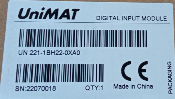 UniMAT UN 221-1BH22-0XA0 Digital Input Module – Gümrük Sepeti
