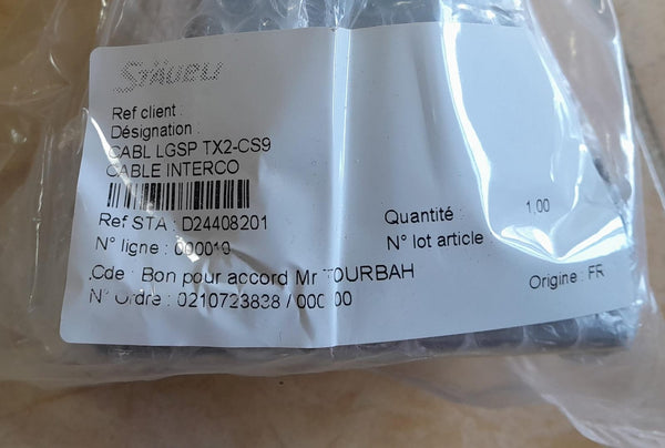 Staubli D24408201 cabl lgsp TX2-CS9 bağlantı kablosu – Gümrük Sepeti