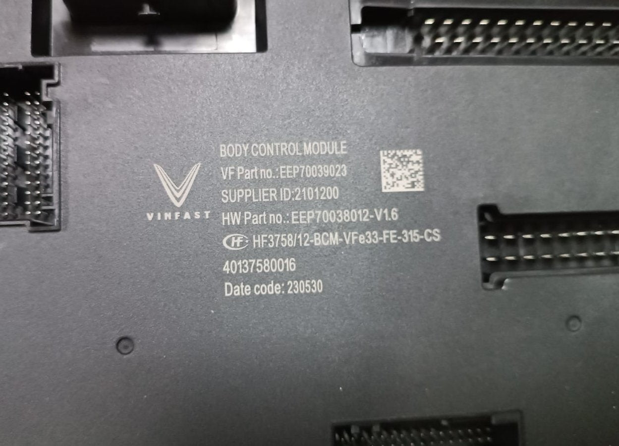Vinfast BCM Body Control Modules 315 , EEP70039023