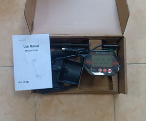 MD-4070 yüksek hassasiyet plaj Metal dedektörü yeraltı LCD ekran su ge