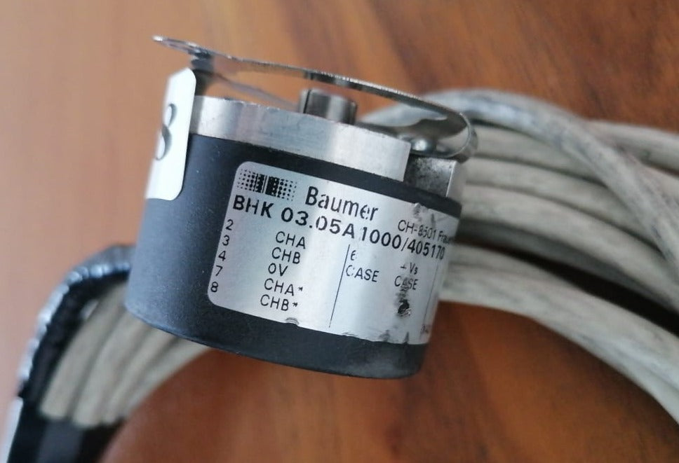 Baumer electric CH-8501 , BHK 03.05A 1000405170 Encoder - 2.El – Gümrük ...