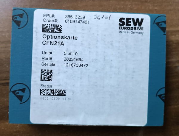 SEW 28231694 CFN21A Network Ağ Kartı – Gümrük Sepeti