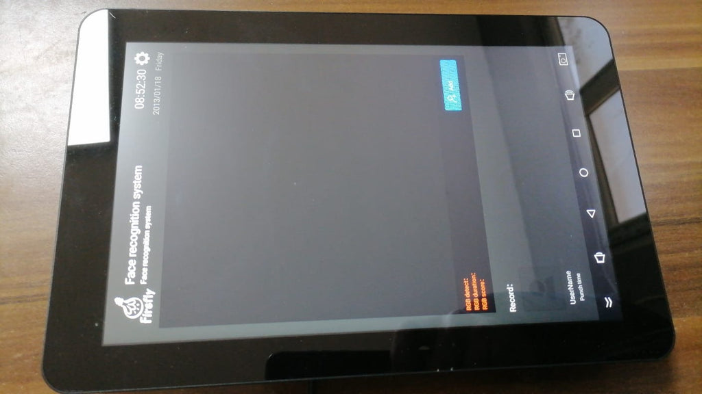 Firefly Face Recognition Android Tablet – Gümrük Sepeti