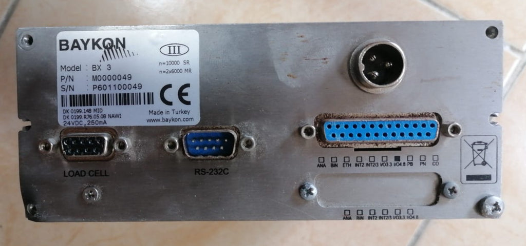 Baykon BX3 Dolum Kontrolörü – Gümrük Sepeti