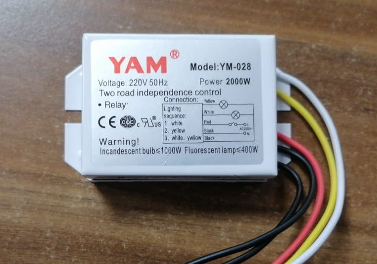 16 Adet Yam YM-028 Işık Anahtarı Uzaktan Lamba Anahtarı – Gümrük Sepeti