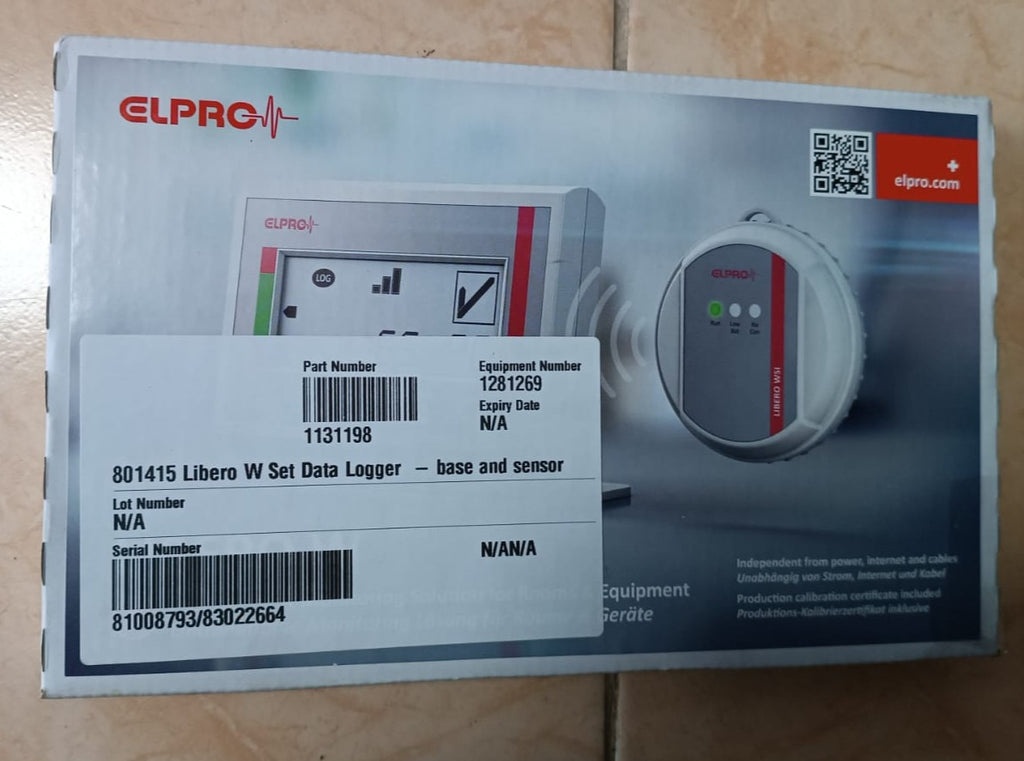 Elpro 801415 Libeo W Set Data Logger - Base And Sensor – Gümrük Sepeti