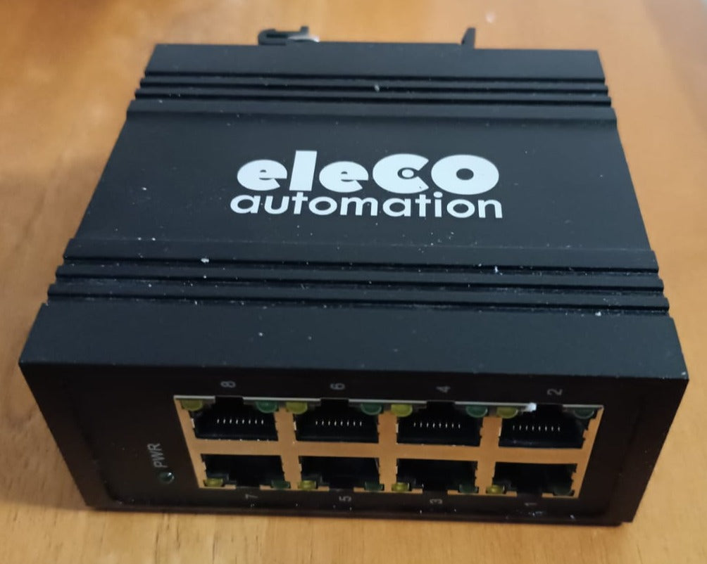 Eleco Elos-F5-8tx Endüstriyel Ethernet Swıtch 8 Port – Gümrük Sepeti