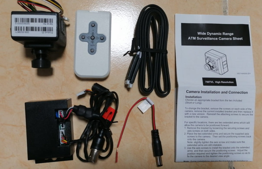 Micro ATM NCR Camera -Video Cctv - Pal Pn: 009-0029671 – Gümrük Sepeti