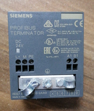 Siemens Simatic S7 Profibus Terminator - 6es7972-0da00-0aa0
