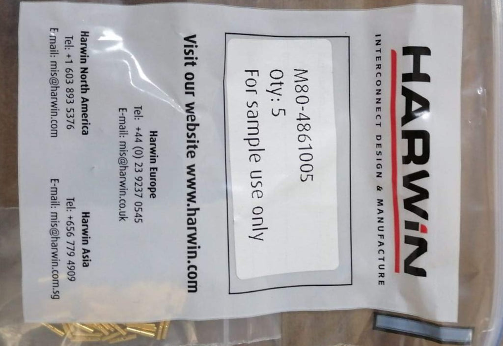 Harwin Datamate Pcb Konnektör Soketi, 10Pin M80-4861005 5 Adet | Gümrük ...