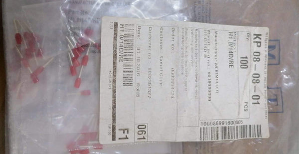 Weidmuller 9019040000 H0.75/14D Gy 100 Adet | Gümrük Sepeti