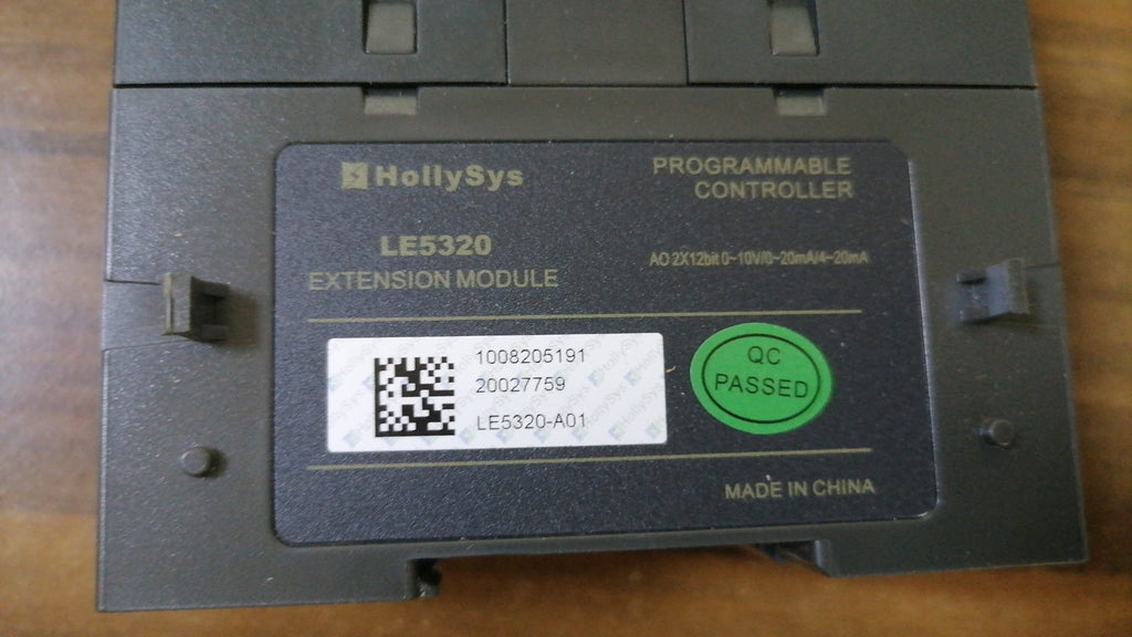 Hollysys LE5320-A01 Programme Controller – Gümrük Sepeti