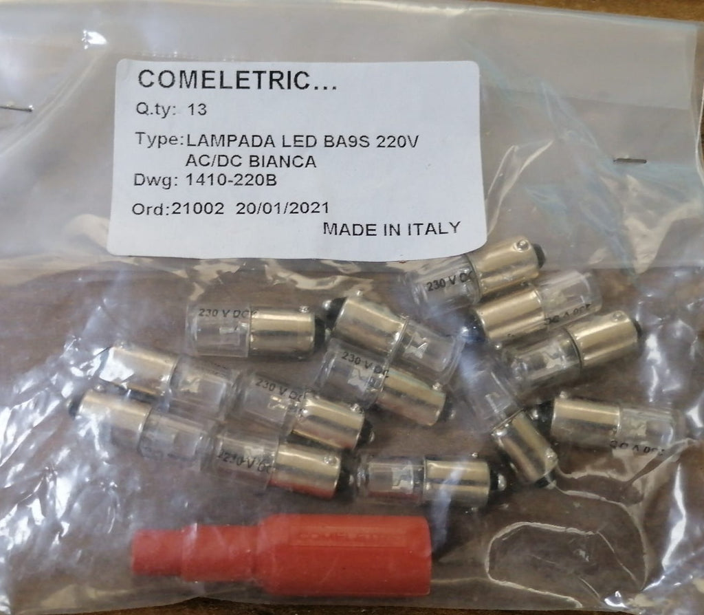 13 Adet Comelektric Lampada Led BA9S 220V – Gümrük Sepeti